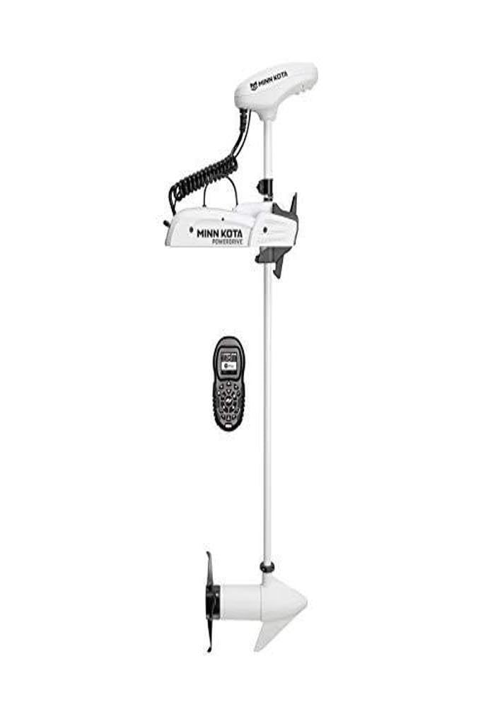 Minn Kota RipTide PowerDrive with i-Pilot Saltwater Bow-Mount Trolling Motor, 55/IP_BT/48-Inch Shaft