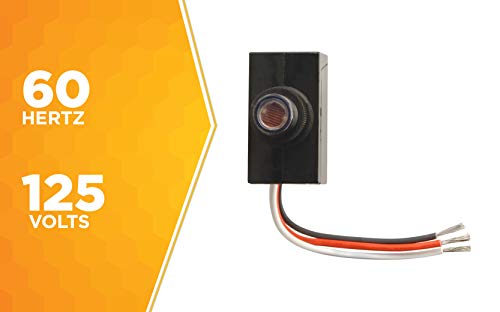 Woods 59408WD Outdoor Hard-Wired Post Eye Light Control with Photocell Light Sensor