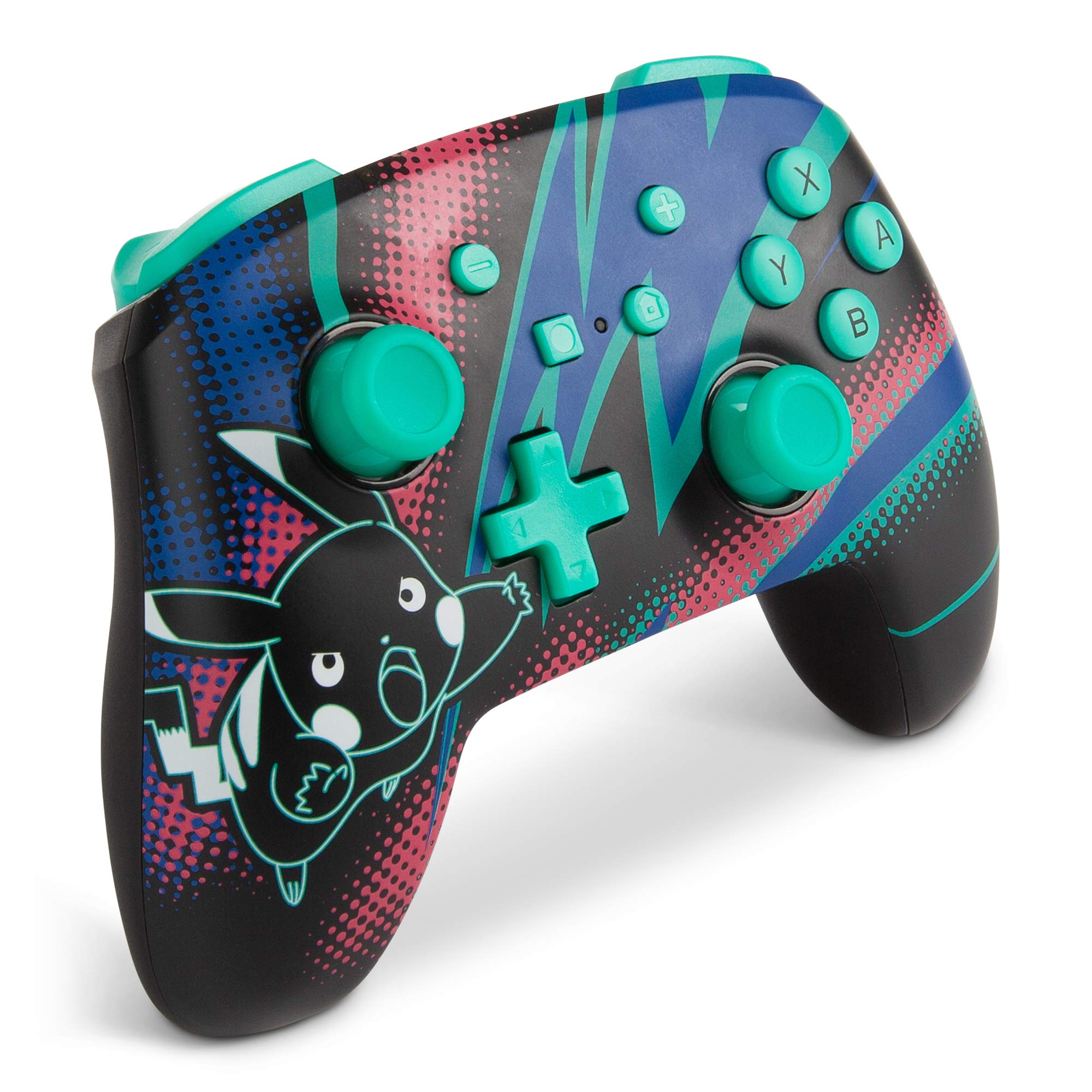 PowerA Pokemon Enhanced Wireless Controller for Nintendo Switch - Pikachu Neon