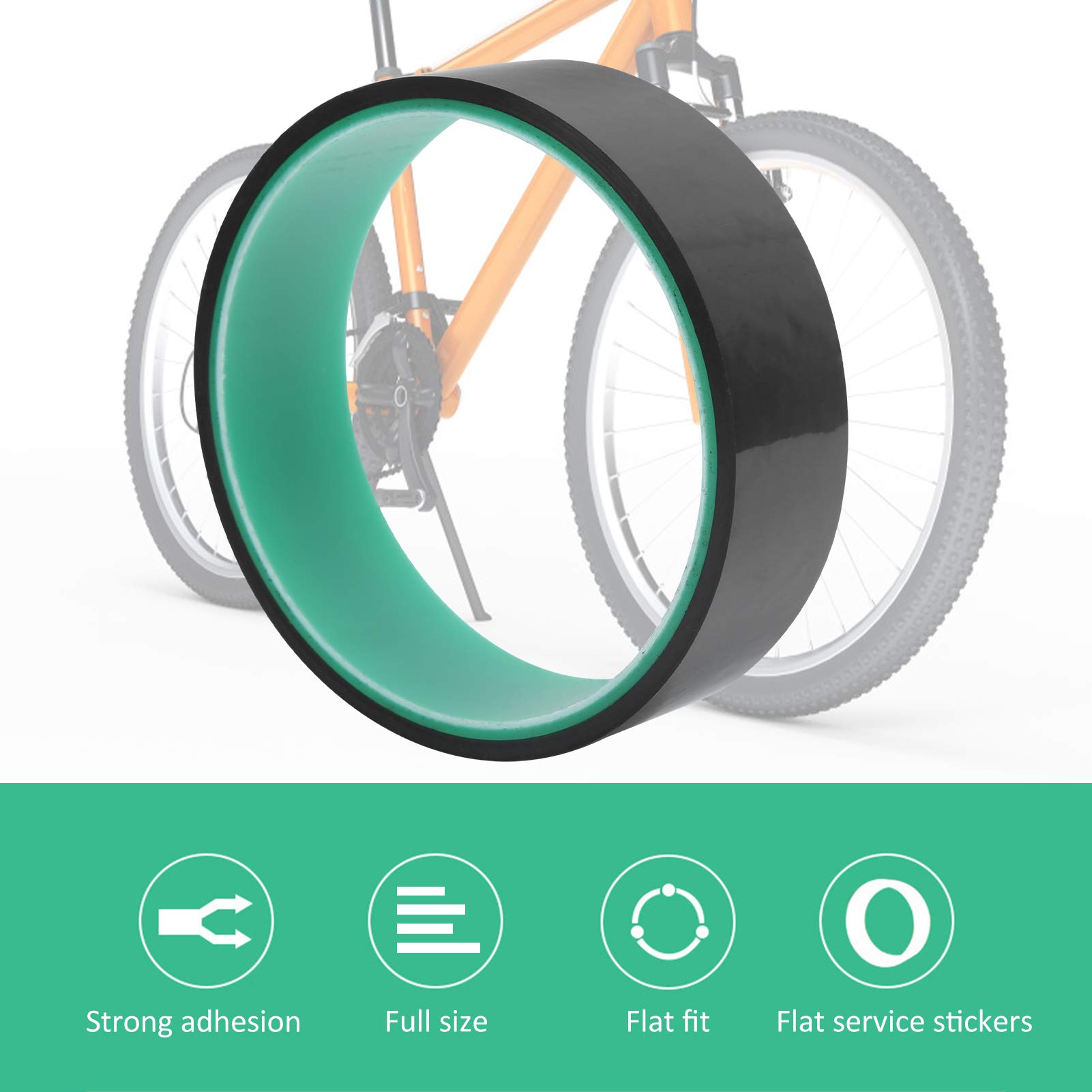 Vakitar 25mm Tubeless Rim Tape Mountain Bike Road Wheel Rim Strips