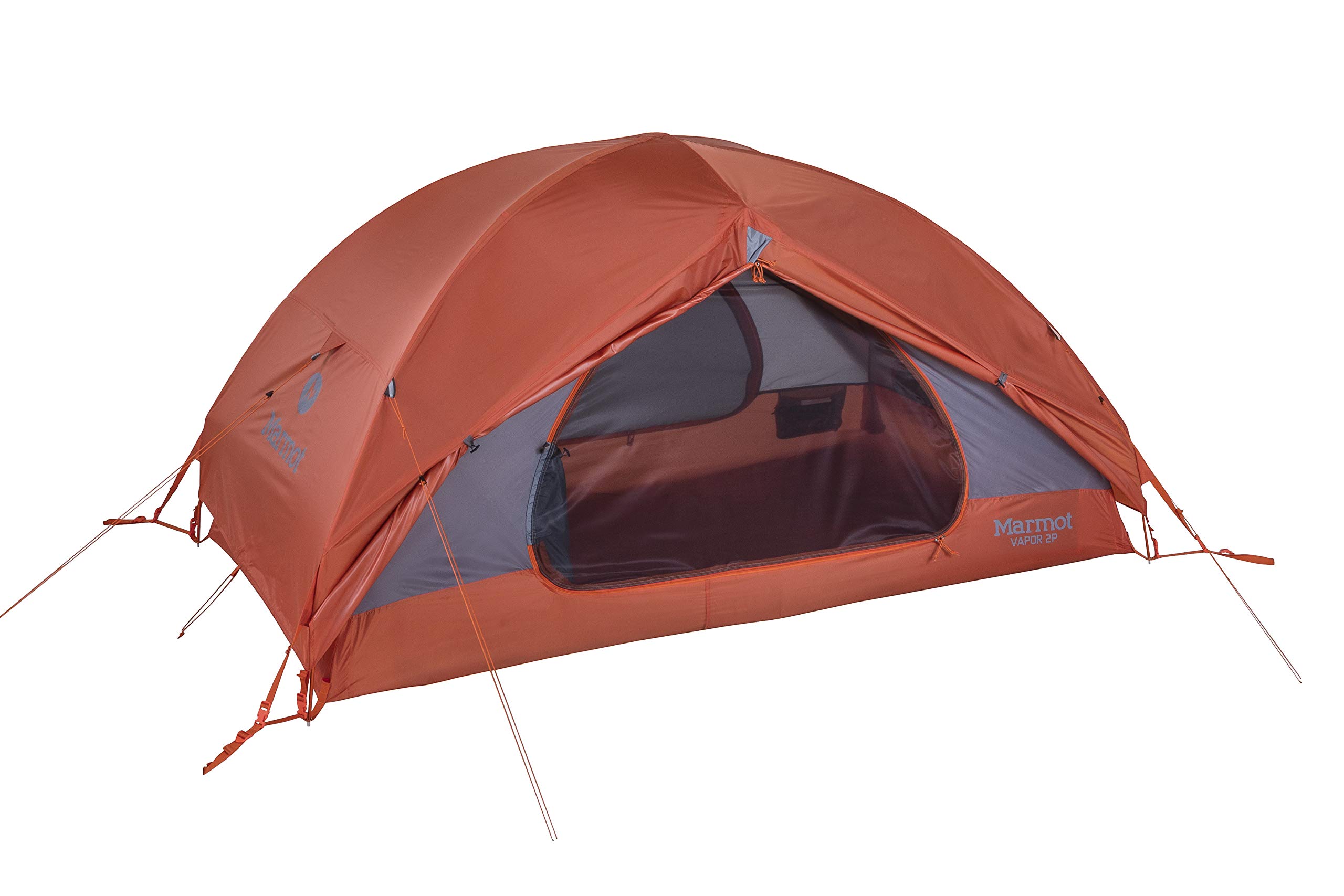 Marmot Unisex's Vapor 2P Ultralight Camping Tent, Burnt Ochre, 2 Persons