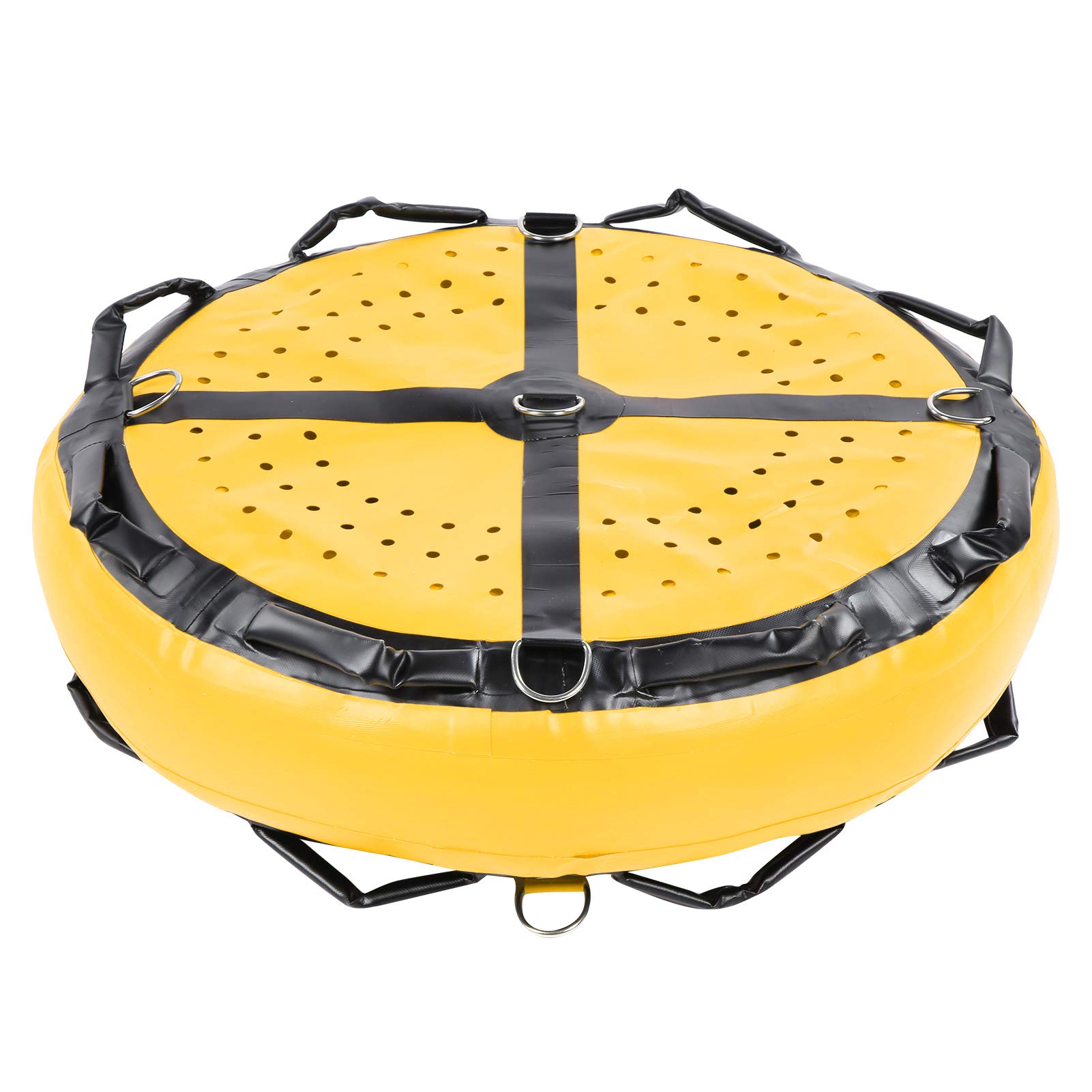 Nunafey Dive Float Signal Marker Freediving Buoy, Training Buoy, Surface Marker Signal Accessory for Water Sports Surface Signalling Scuba Diving(Yellow)