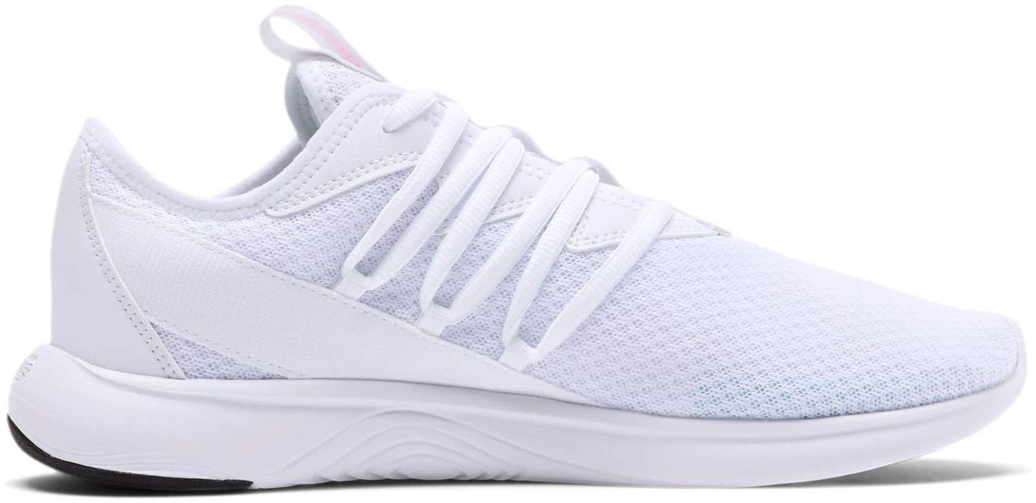PUMA Women's, Star Vital Training Shoe White Pink Multi