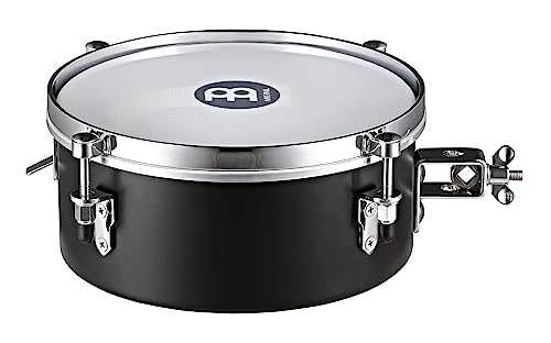 Meinl Percussion MDST10BK 10-Inch Steel Mountable Drummer Snare Timbale, Black