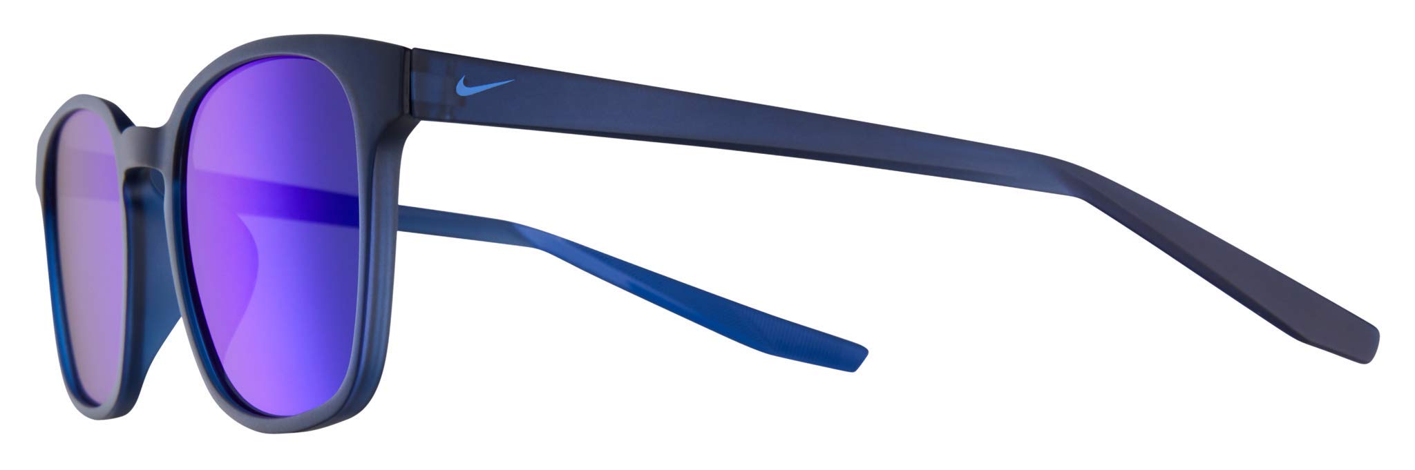 Nike CT8128-416 Session M Sunglasses Matte Midnight Navy Frame Color, Grey with Blue Mirror Lens Tint