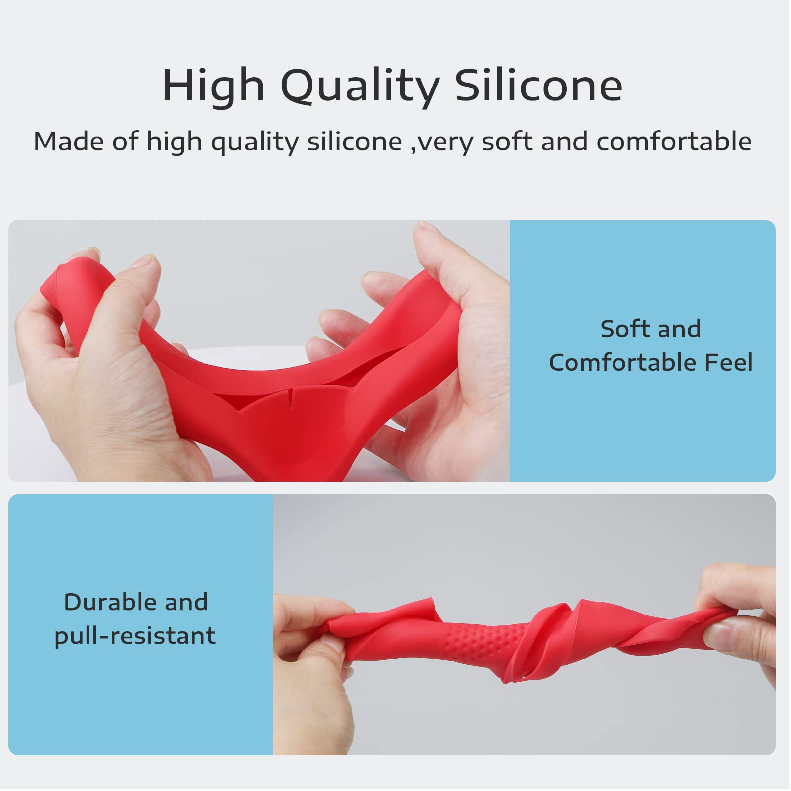VR Face Cushion Cover for Oculus Quest 2,2 Pack Anti-Leakage Face Cover,Sweat-Proof, Lightproof, Non-Slip Washable Silicone Face Cover Pad Compatible with Meta/Oculus Quest 2 VR Headset