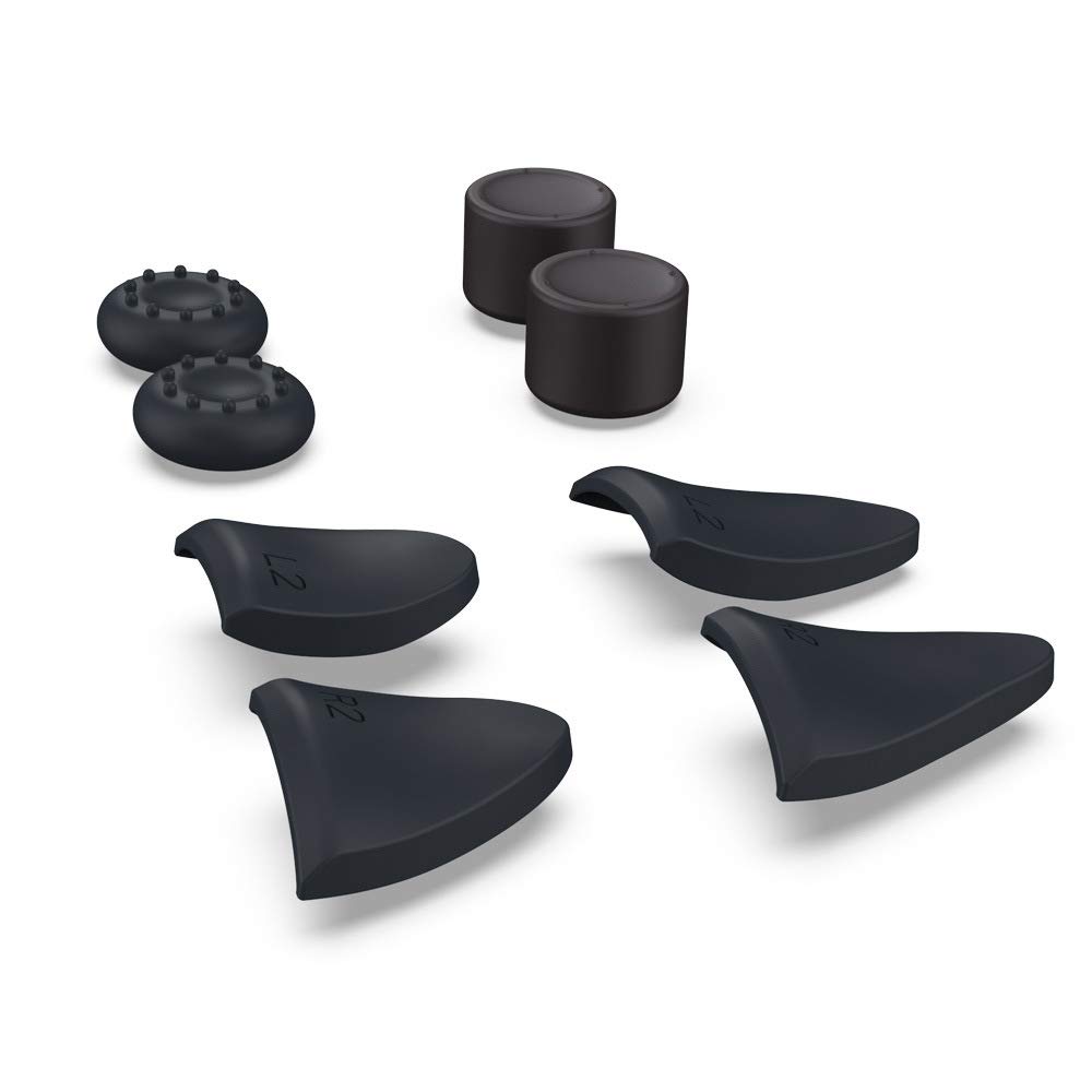 PS5 Thumb Grips, PS5 Accessories Include 4 PS5 Rubber Thumb Caps and 4 PS5 Trigger Extenders