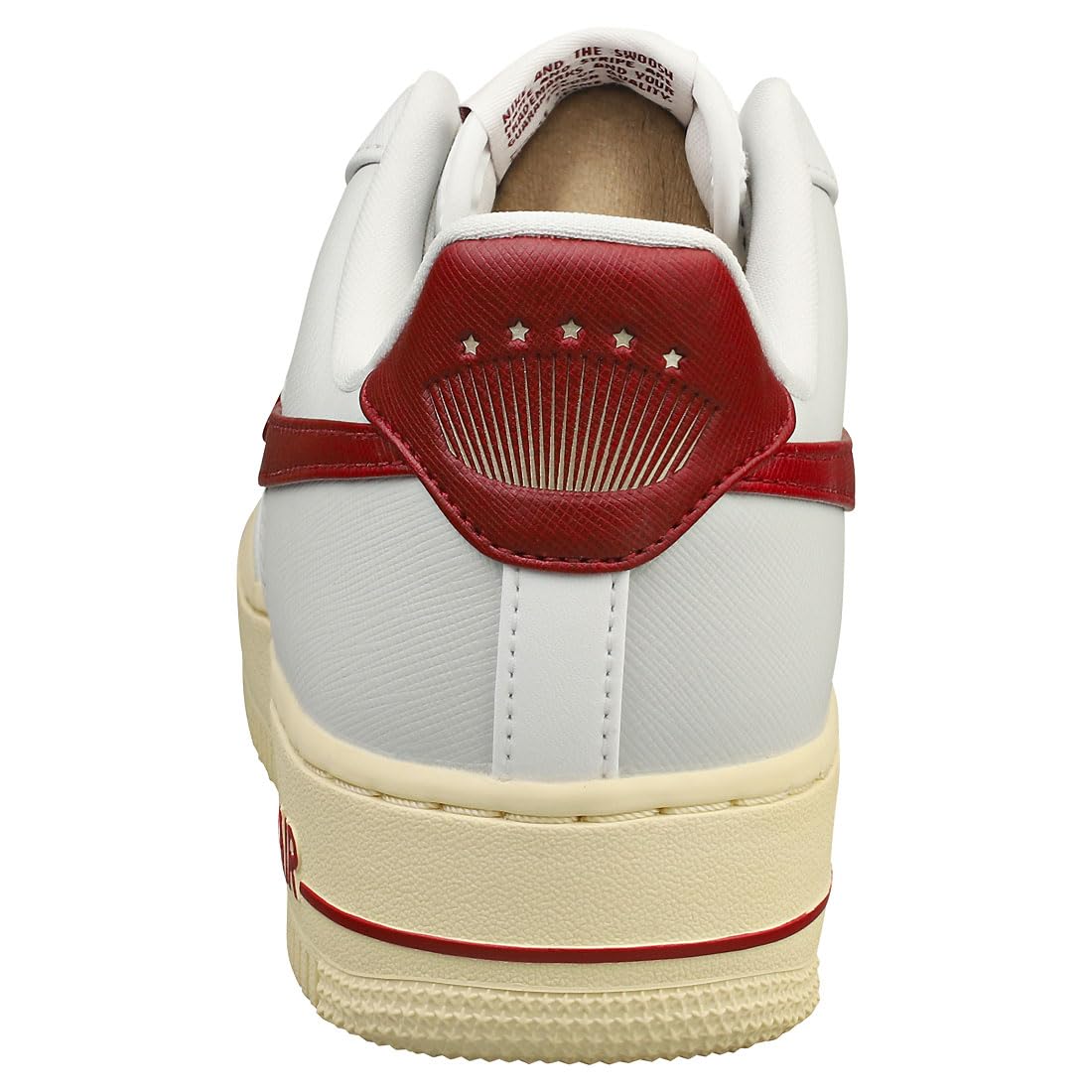 Nike Womens WMNS Air Force 1 '07 SE Photon Dust/Team Red Sz7