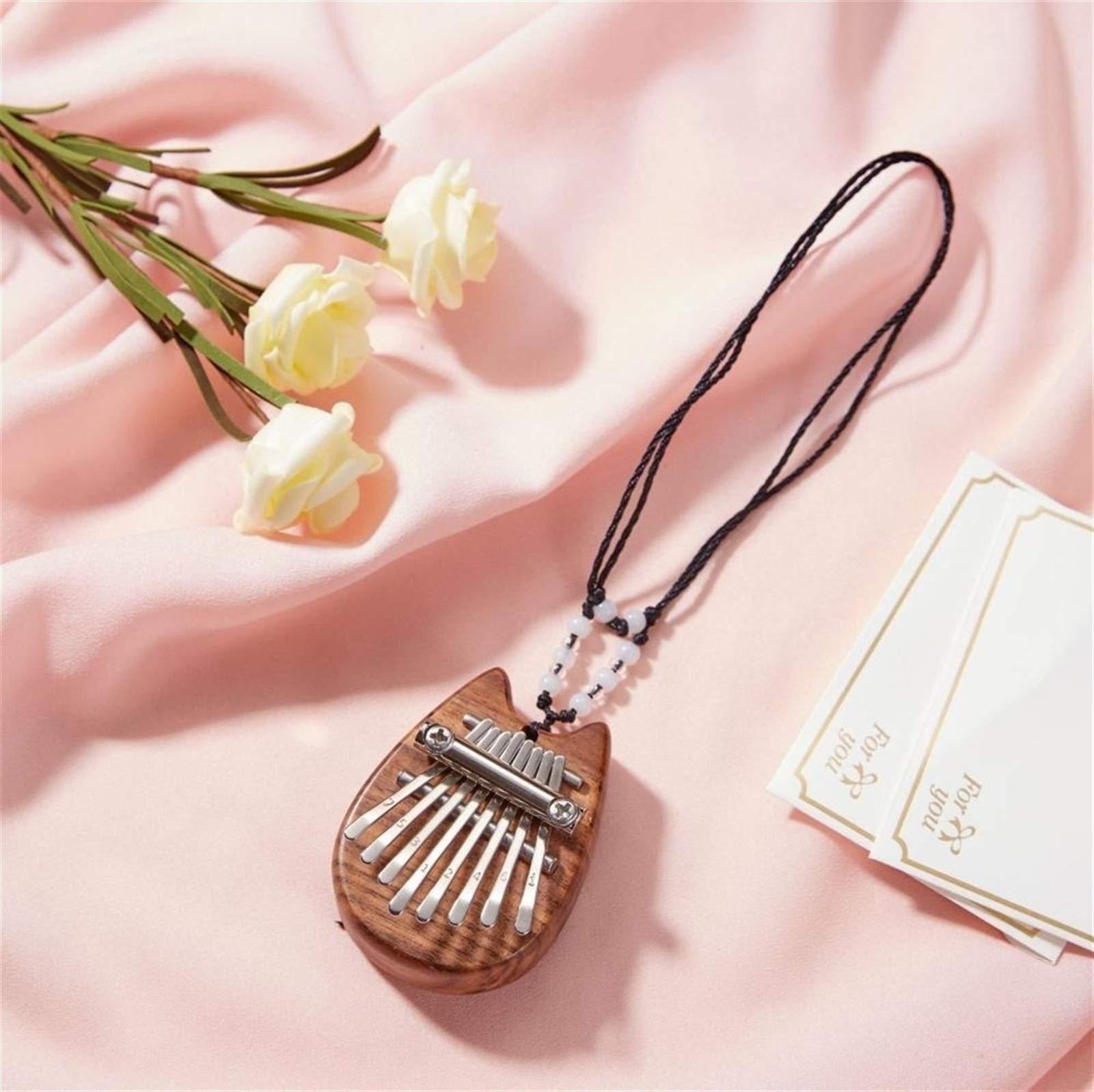 TIANMINJIEDM Thumb Piano 8-Tone Mini Kalimba 8-Tone Crystal Kalimba Finger Piano Kalymba Thumb Piano (Color : B)