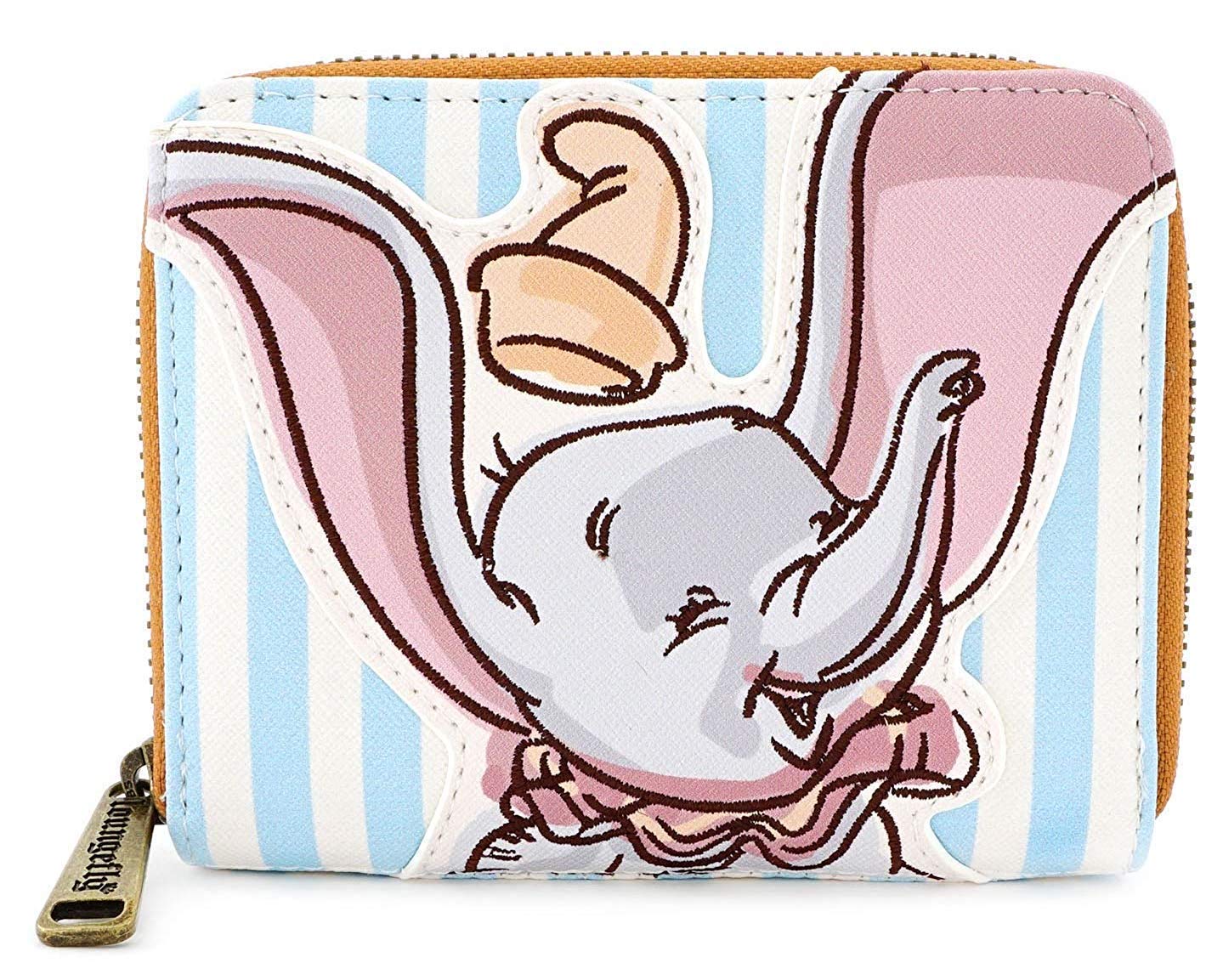 Loungefly Disney Dumbo Striped Faux Leather Wallet