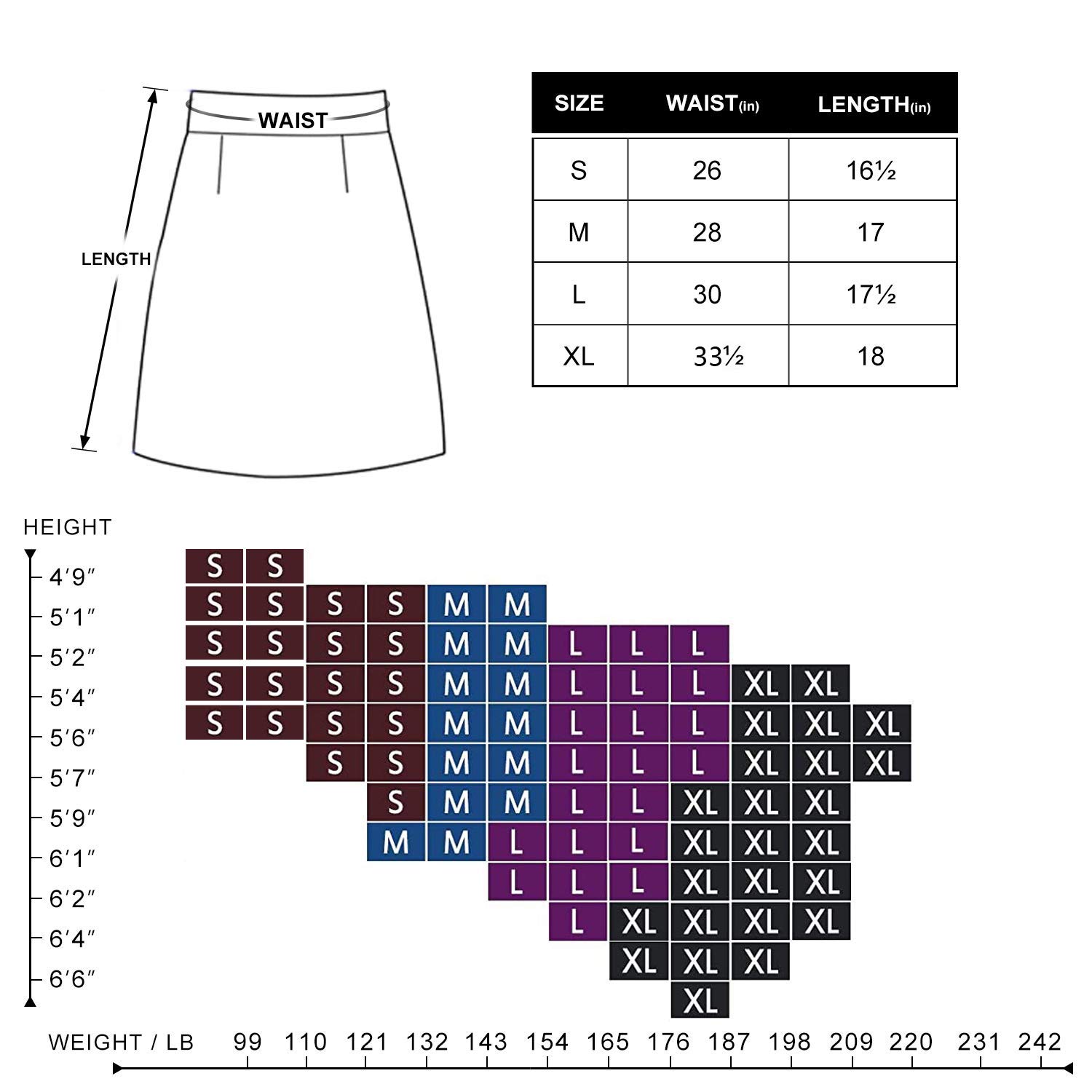 PCGAGA Pleated Tennis Skirt for Women Women's High Waisted Golf Skirt with Inner Shorts Pockets Golf Skirts Grey