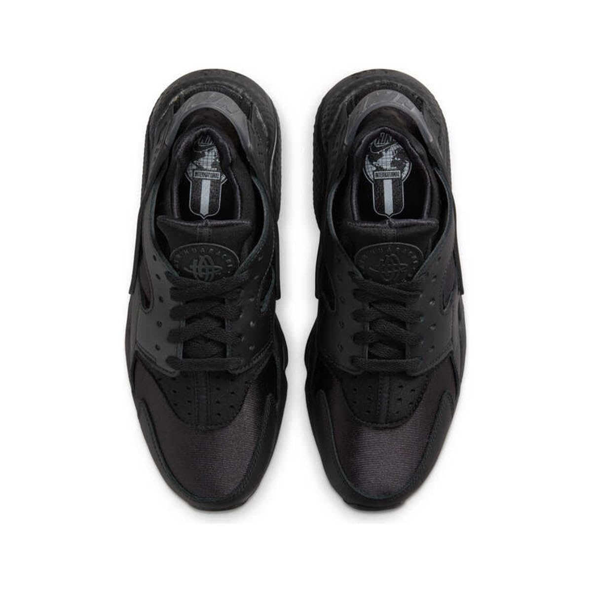 Nike Women's Air Huarache Shoes, Black/Black-Anthracite, 9