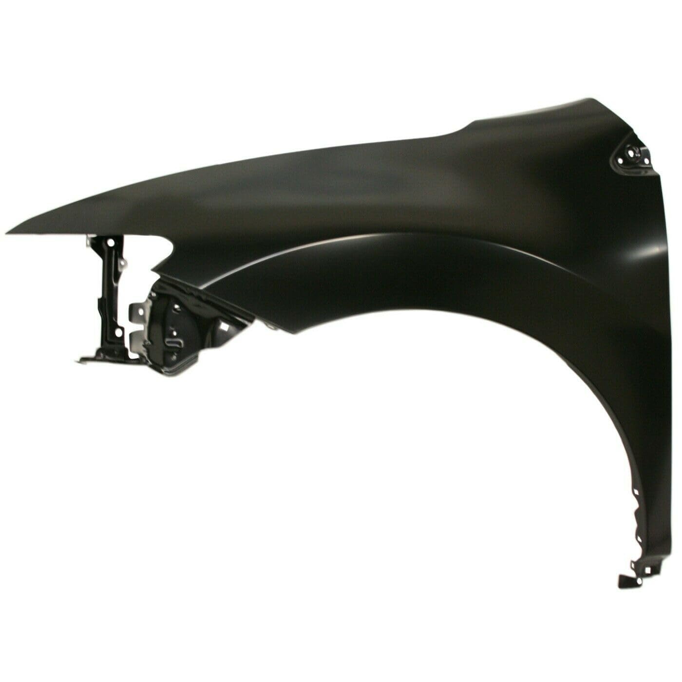 Mysihasiha 2pcs Fender Front Left Driver Right Passenger Side Primed Steel Without Molding Holes 14511731