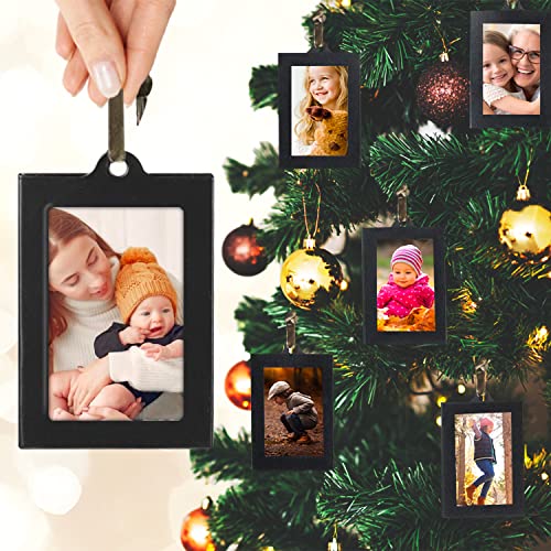 Maypes Family Picture Frame Set of 8, Best Gift & Boho Wall Decor, Family Tree, Hanging Picture Frames Ornaments 2x3 (4 Vertical & 4 Horizontal)