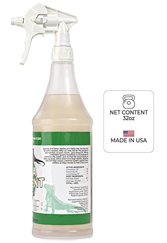 Vinevida Iguana Repellent for Outdoors Indoors (32 fl oz) Natural Instant Action Spray, Pleasant Scent, Safe for Kids and Pets