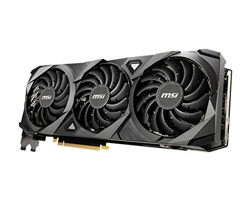 MSI Gaming GeForce RTX 3090 24GB GDRR6X 384-Bit HDMI/DP Nvlink Torx Fan 3 Ampere Architecture OC Graphics Card (VENTUS 3X 24G OC)