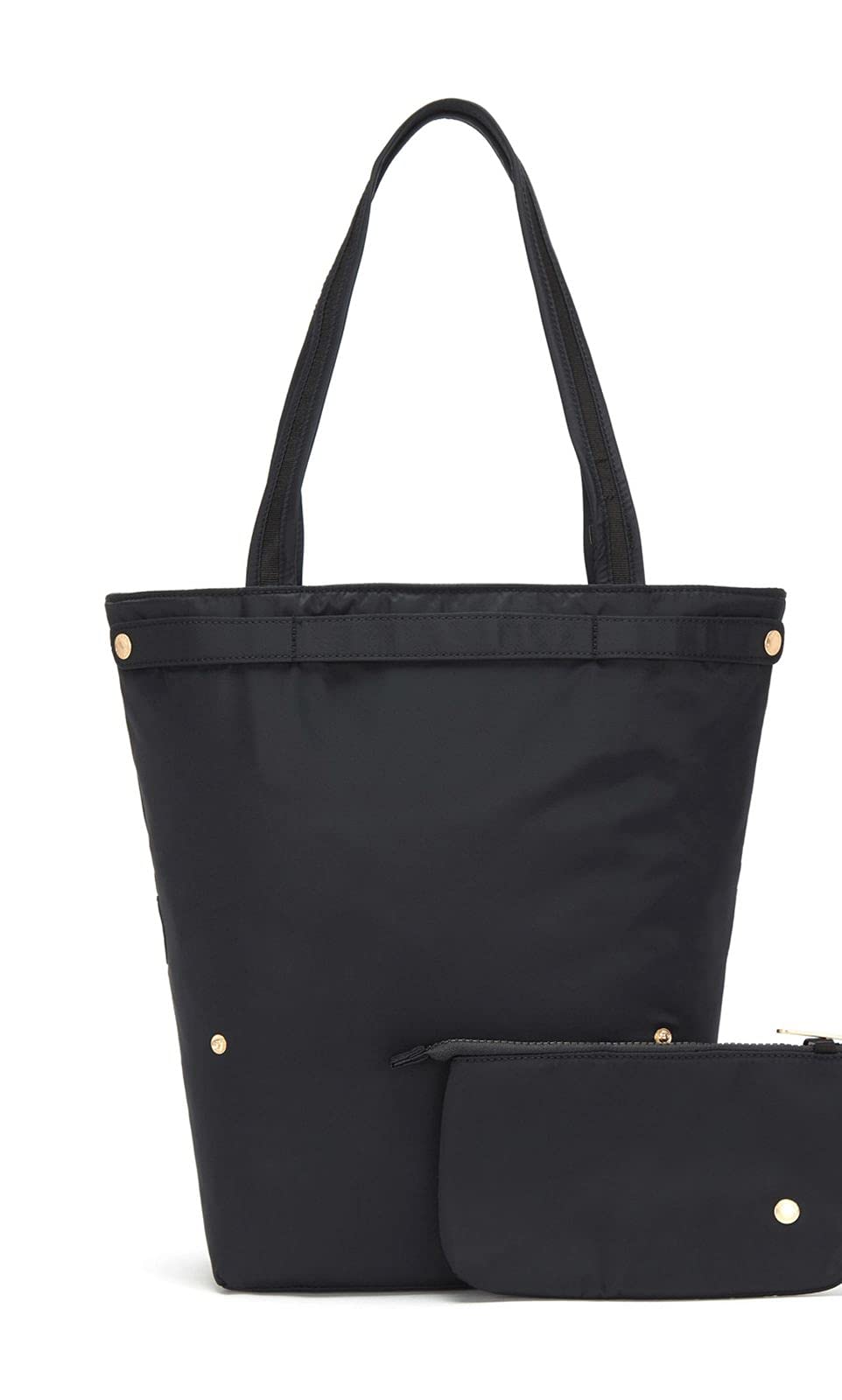 PacSafe Women's Citysafe CX Anti Theft Packable Vertical Tote, Black