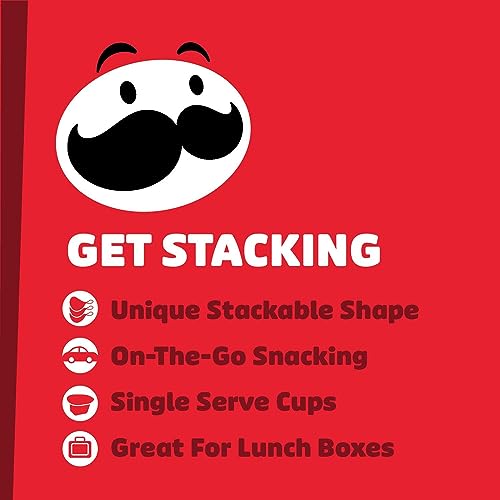 Pringles Potato Crisps Chips, Lunch Snacks, On-the-Go Snacks, Snack Stacks, Variety Pack, 19.3oz Box (27 Cups)โโ