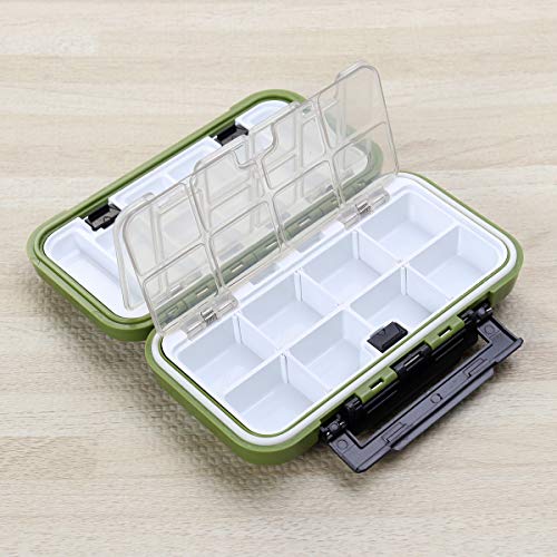 Waterproof Fishing Hooks Lures Baits Storage Box Case Fish Tackle Accessories