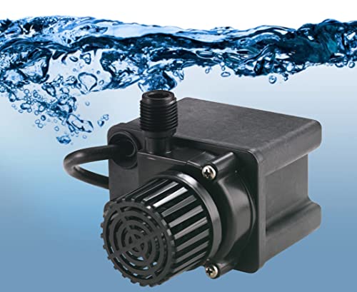 Little Giant PE-2.5F 115 Volt, 1/28 HP, 475 GPH Small Submersible Direct Drive Pump with 6-Ft. Cord, Black, 518600