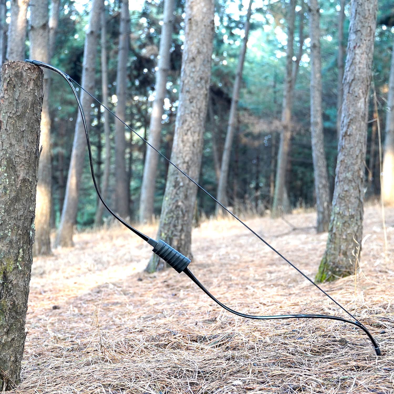 PMZ Archery Recurve Bow, High-Performance Horse Bow Korean Bow for Hunting, Right Left Hand Traditional Bow for Beginner Adults Teenagers, 40lbs