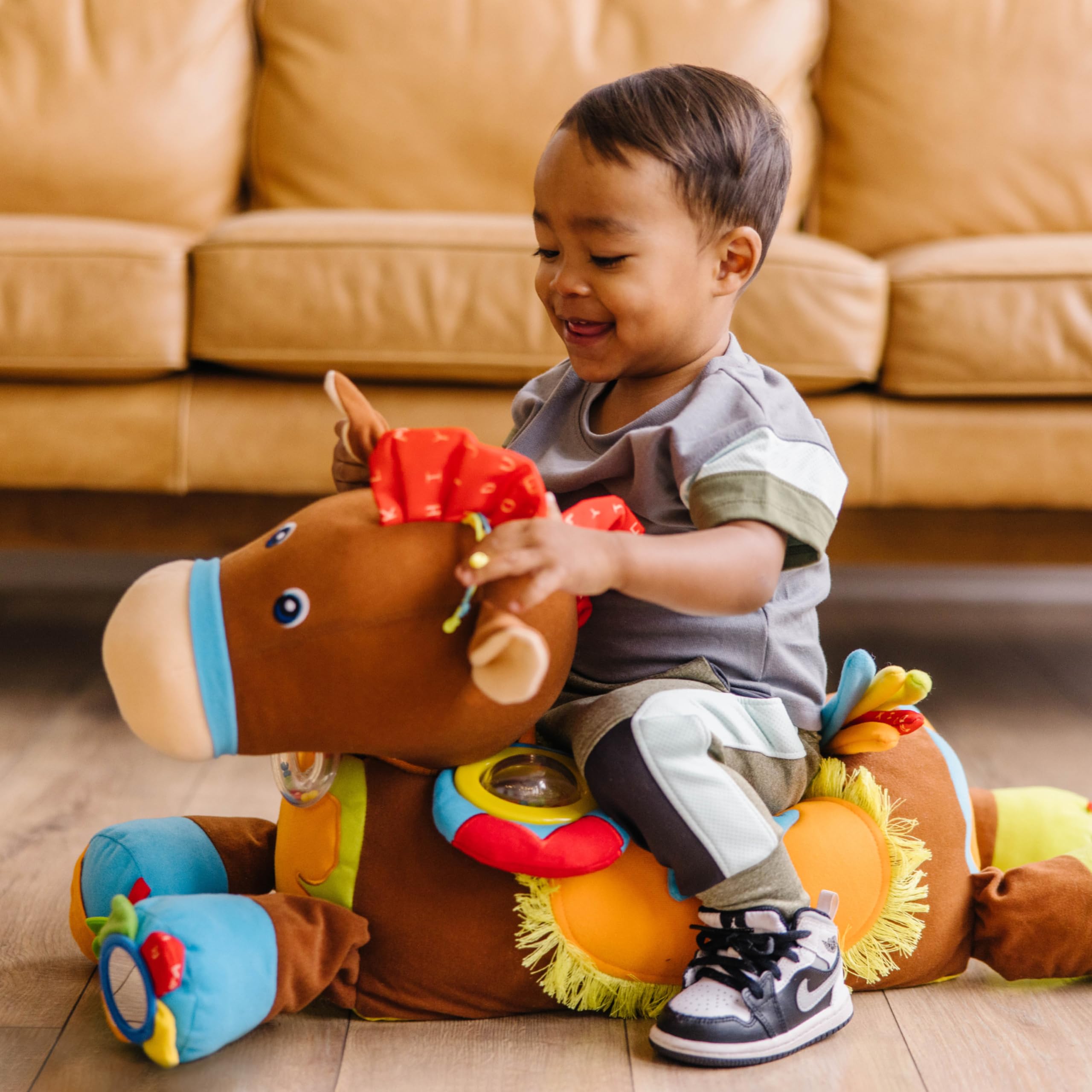 Melissa & Doug Giddy-Up and Play Baby Activity Toy - Multi-Sensory Horse