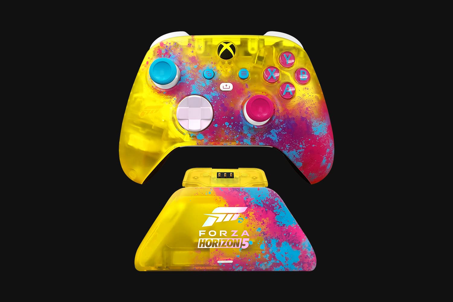 Razer Universal Quick Charging Stand Limited Edition (Forza Horizon 5) - Quick Charging Station for Xbox Controllers (Fast Charging, Compatibility for New and Old Controllers) Forza Horizon 5