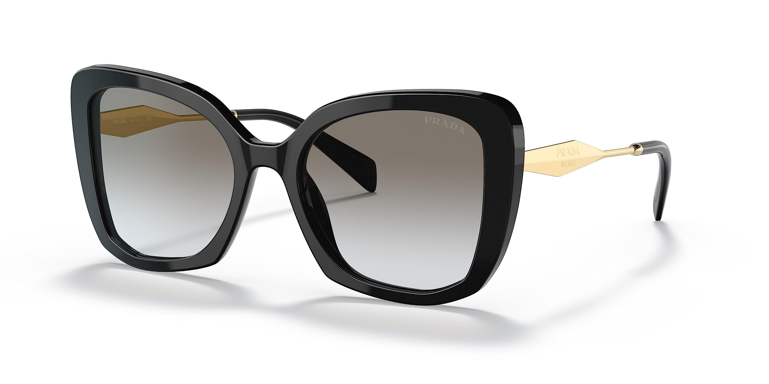 Prada PR 03YS Black/Grey Gradient One Size