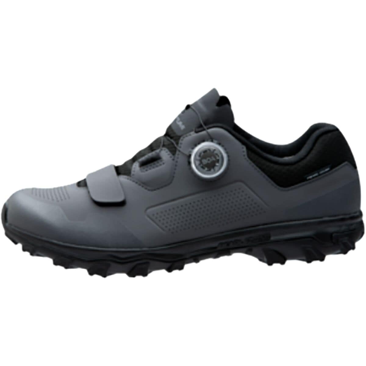 PEARL IZUMI X-Alp Summit Cycling Shoe - Men's Smoke Grey/Black, 45.0