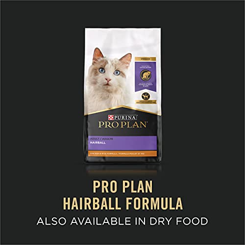 Purina Pro Plan Hairball Control Cat Food Wet Pate, Hairball Turkey Entree - (Pack of 24) 3 oz. Cans