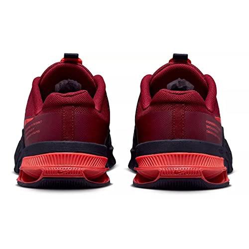 Nike Men's Metcon 8 Training Shoe (Team Red/Cave Purple/Blackened, us_Footwear_Size_System, Adult, Men, Numeric, Medium, Numeric_8_Point_5)