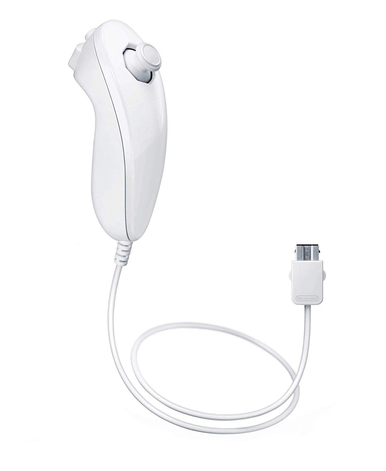 Nintendo Nunchuk Controller - White (Renewed)