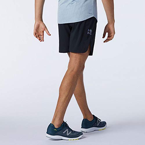 New Balance Men's Q Speed Fuel 7 Inch Short, Black , X-Large