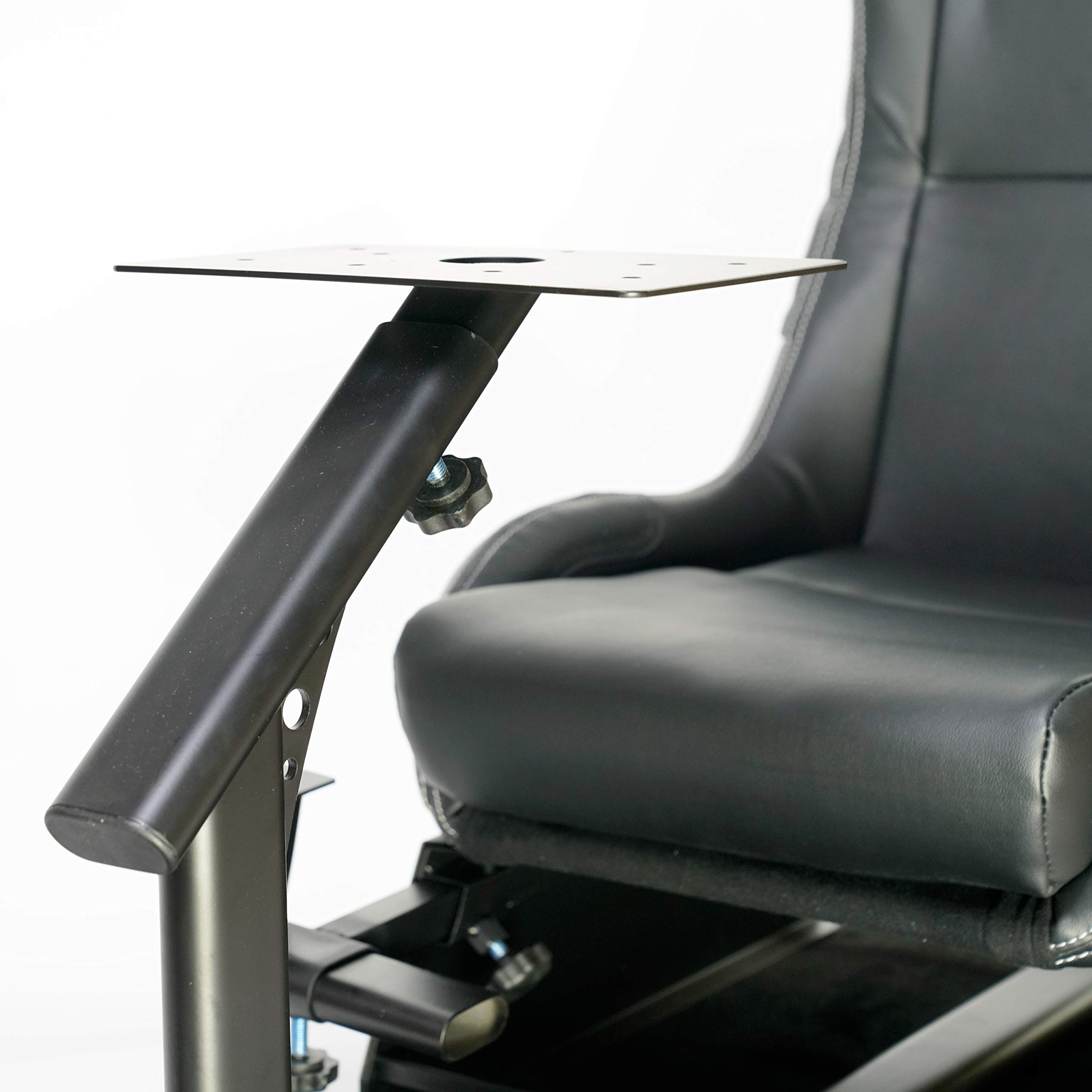 ProAm USA Racing Seat Gaming Chair Simulator Cockpit Steering Wheel Stand for Logitech G29 Thrustmaster Xbox Playstation PS4