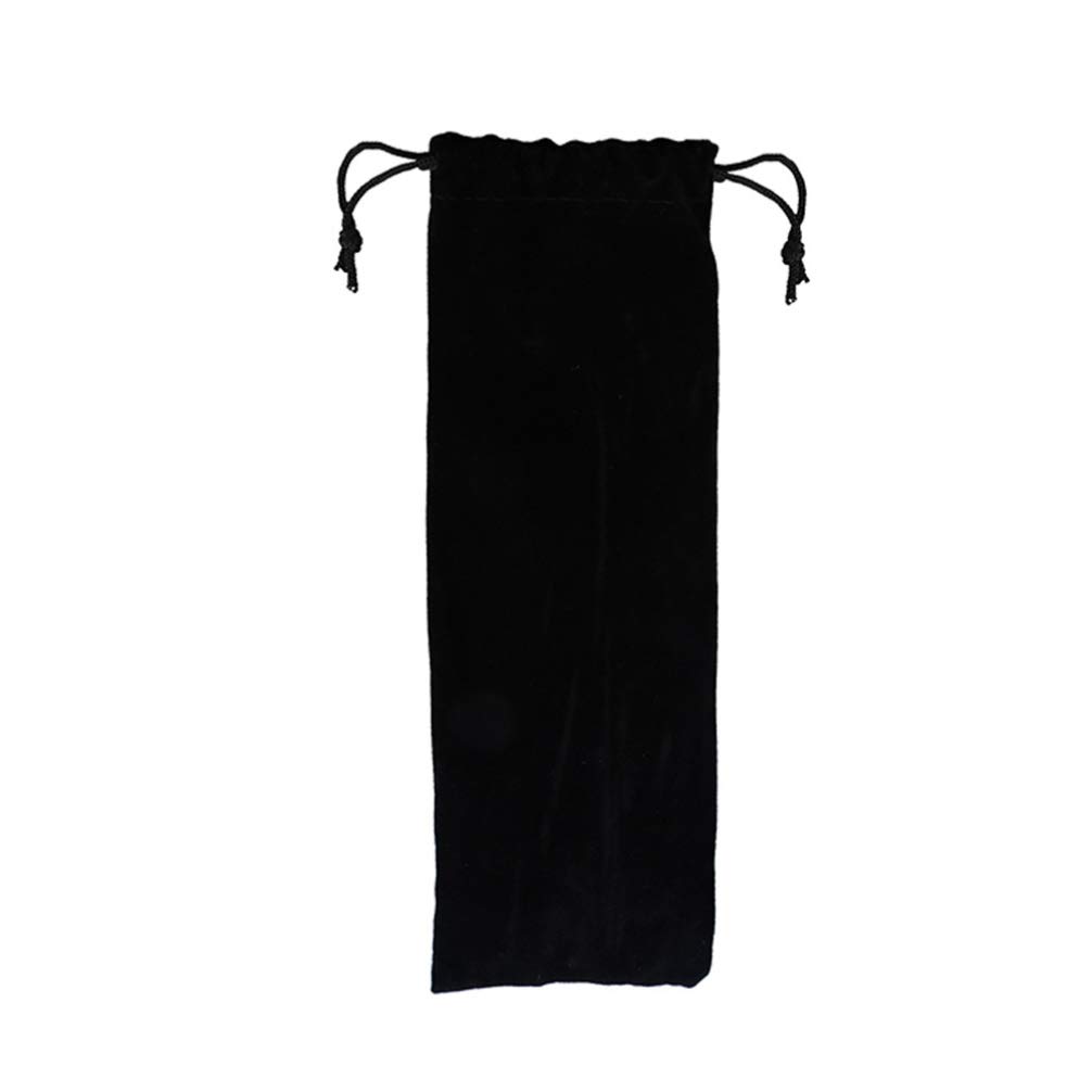 Straw Carrying Case, Straw Pouch, Safety and Reusable Straw Case, Travel Bag for Drinking Straws/Utensil/Chopsticks (9.6 x 3 Inch)