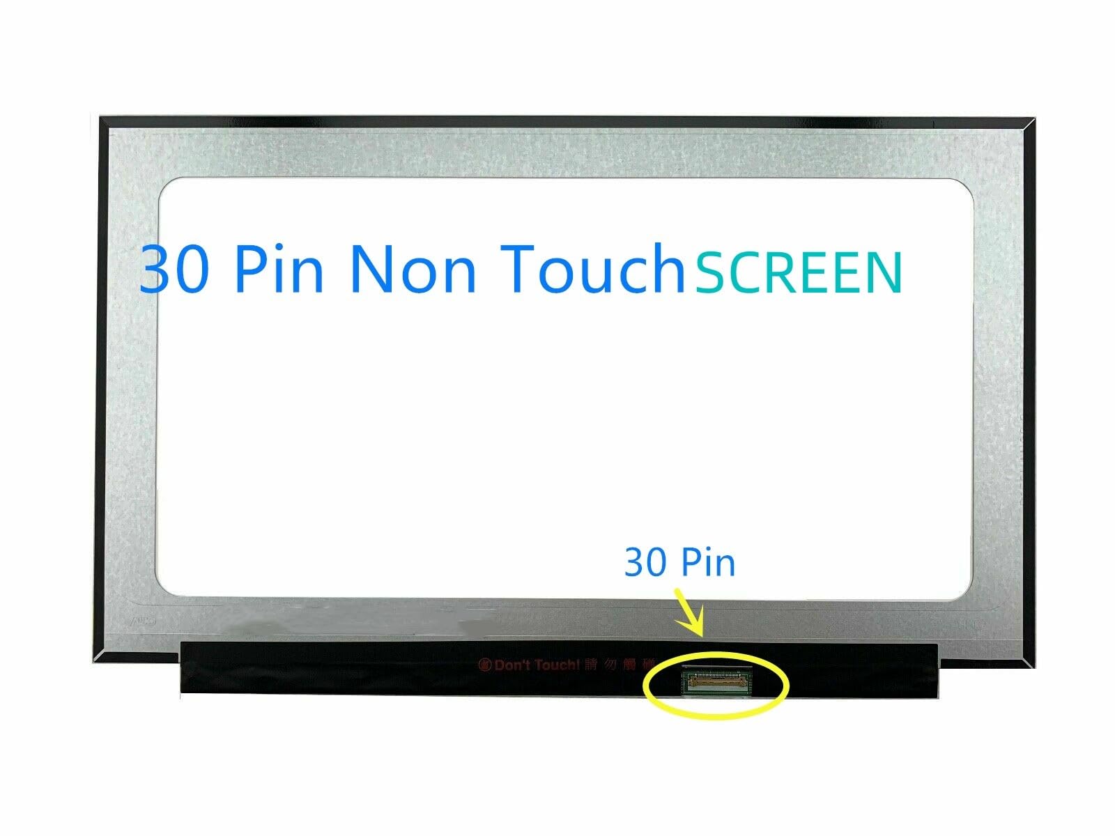 LSMACLCD for HP Pavilion Gaming 15-EC0103AX P/N L71939-001 Led LCD Screen 15.6" FHD 1920x1080 EDP-30Pin Non-Touch Display