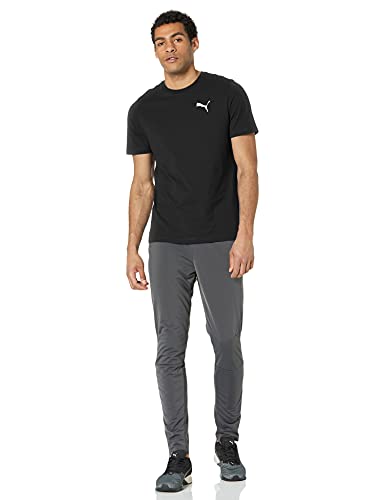 PUMA mens Active Soft Tee T Shirt, Puma Black, XX-Large US