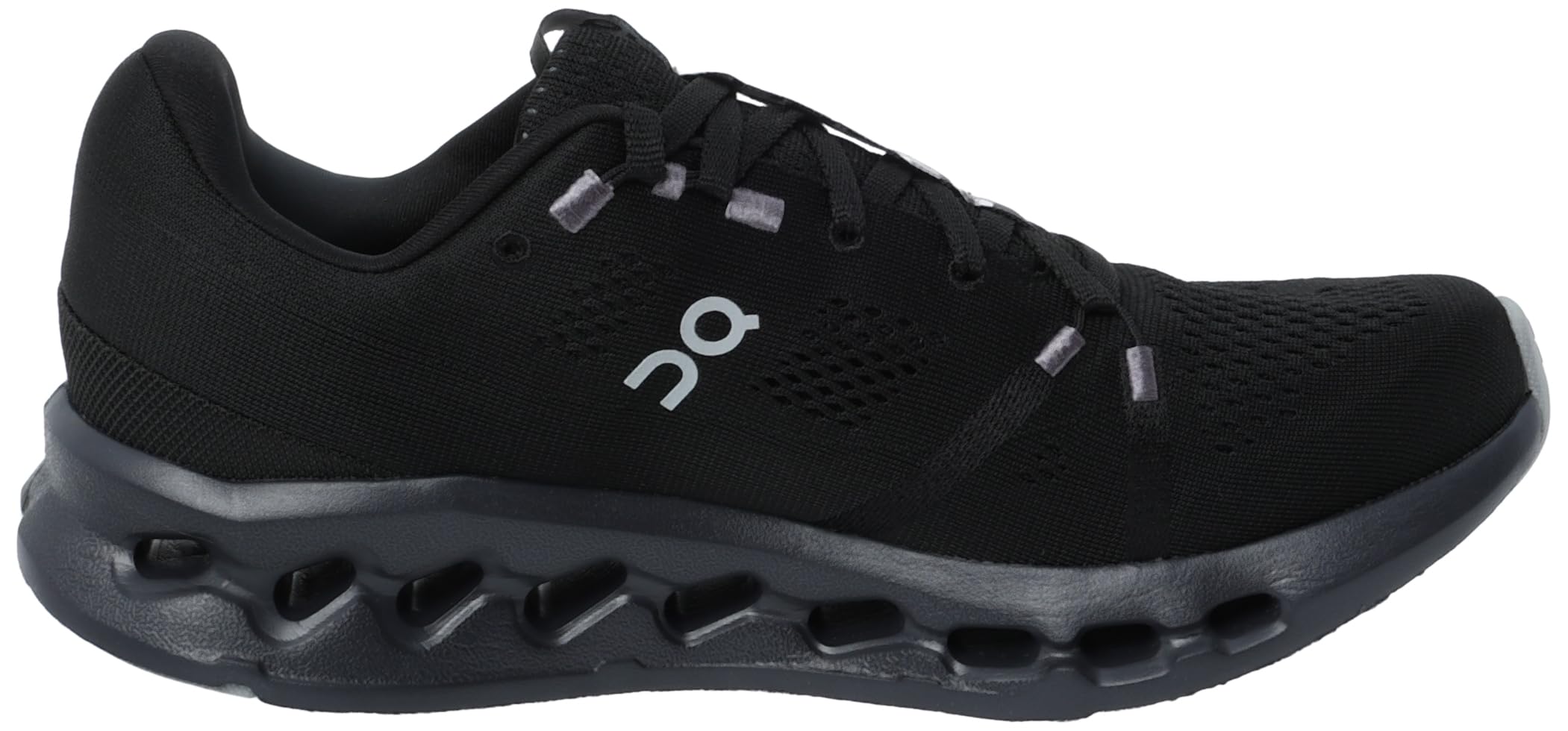 On Womens, Women's Cloudsurfer, All Black, 9 Medium
