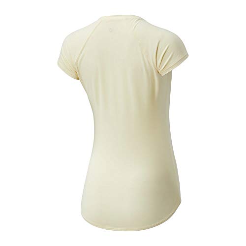 New Balance Women's Transform Perfect Short Sleeve 20, Clear Yellow, Large