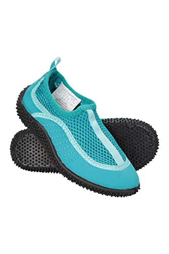 Mountain Warehouse Bermuda Kids Aqua Shoes Teal Kids Shoe Size 5 US