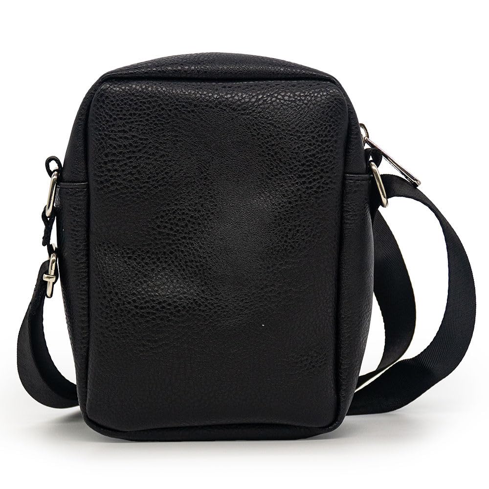 Star Wars Bag, Cross Body, Star Wars Darth Vader Character Close-Up, Black, Vegan Leather