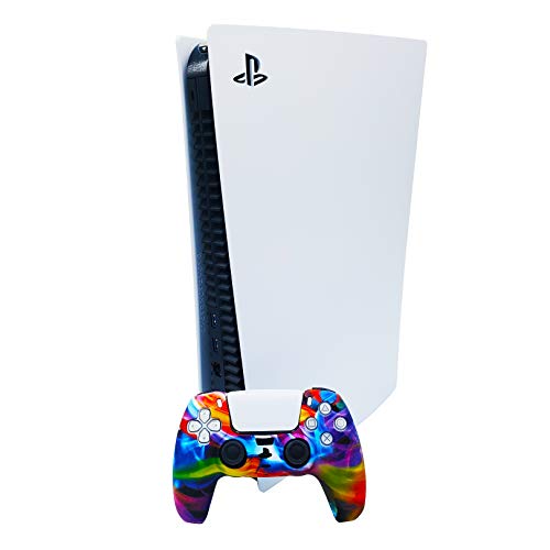 PS5 Silicone Gel Grip Controller Cover Skin Protector (ps5 Force) Compatible for Sony Playstation 5, Compatible for Playstation 5 Accessories, Wireless Controller Protector Covers, PS5 Skin