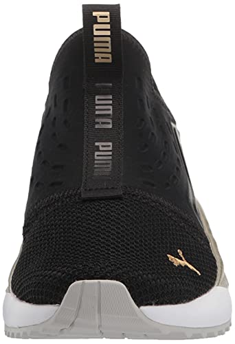PUMA Pacer Future Slip-On Women's Sneaker 7.5 B(M) US Black-Gold