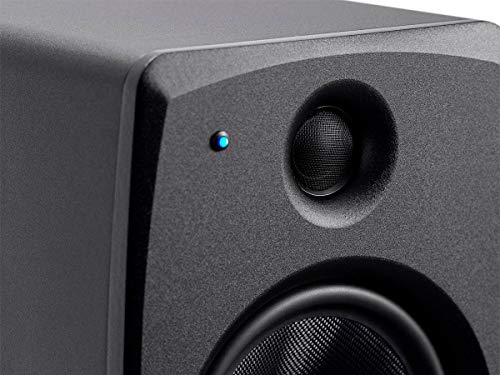 Monoprice Powered Studio Monitor Speakers - 8-Inch, 150-Watt, SV28, Bi-Amplified, Class AB Amp - Stage Right Series