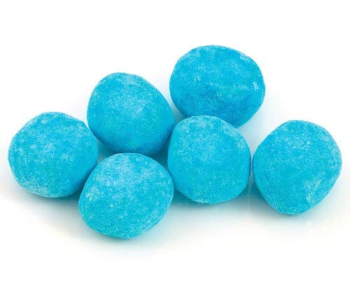 Original Bonds Of London Blue Raspberry Bon Bons Bag Sugar Dusted Raspberry Flavored Chewy Sweets Imported From The UK England