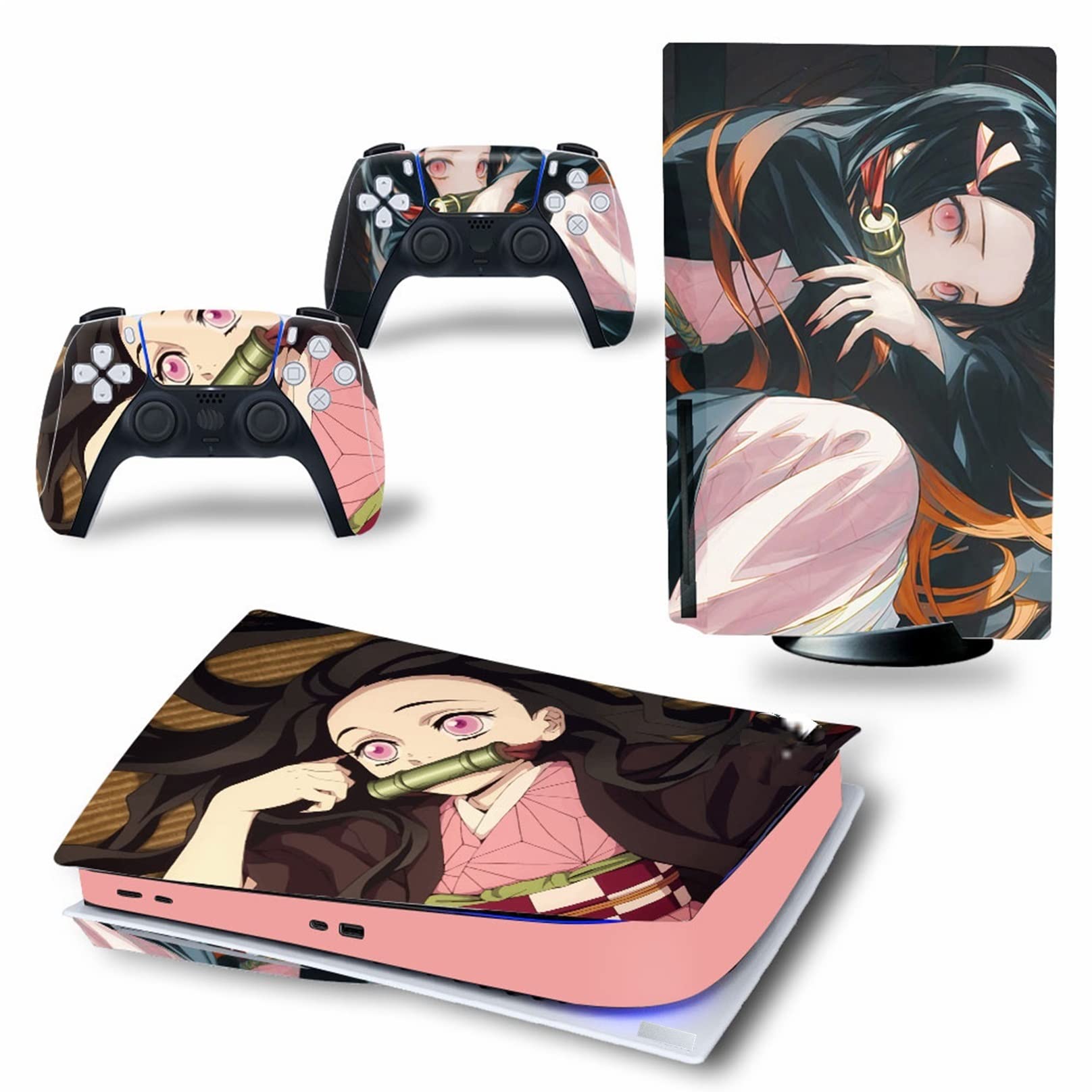 Top factory BUCEN for PS5 Skin Disc Edition & Digital Edition Console and Controller Vinyl Cover Skins Wraps Scratch Resistant, Compatible with for PS5 896048 Anti Scratch (Size : Disc Version)