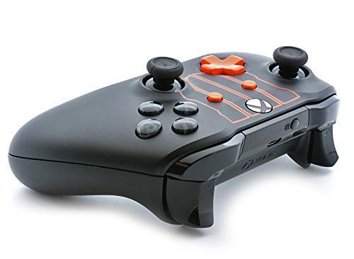 MODDEDZONE Custom MODDED Wireless Controller for Xbox One S/X and PC - With Unique Smart Mods - Best For First Person Shooter Games - Handcrafted by Experts in USA with Unique Design - BO4
