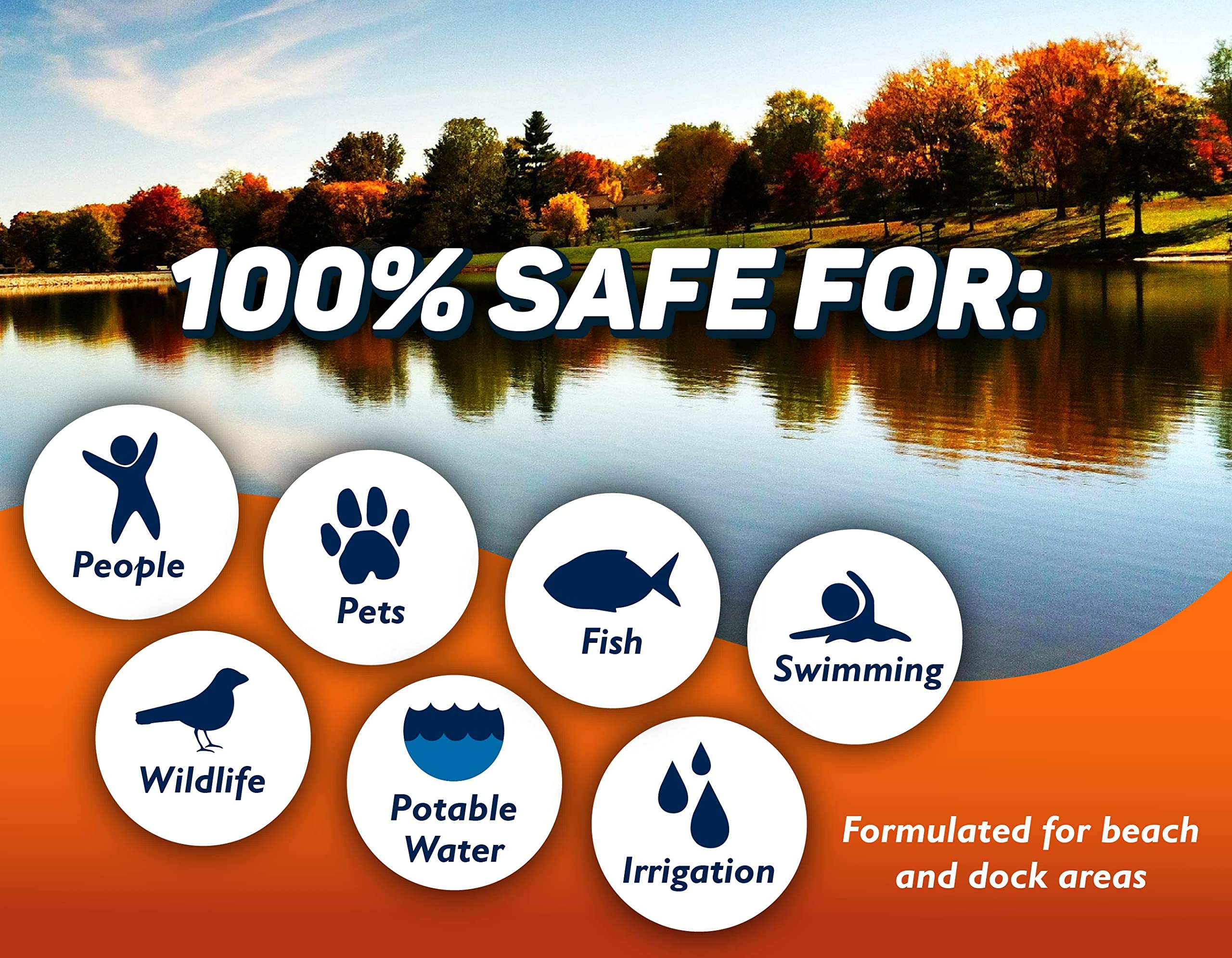 Muck Doctor, 5 Biological Spikes to Reduce Muck, Perfect for Beach Fronts, Lake Docks and Swimming Areas