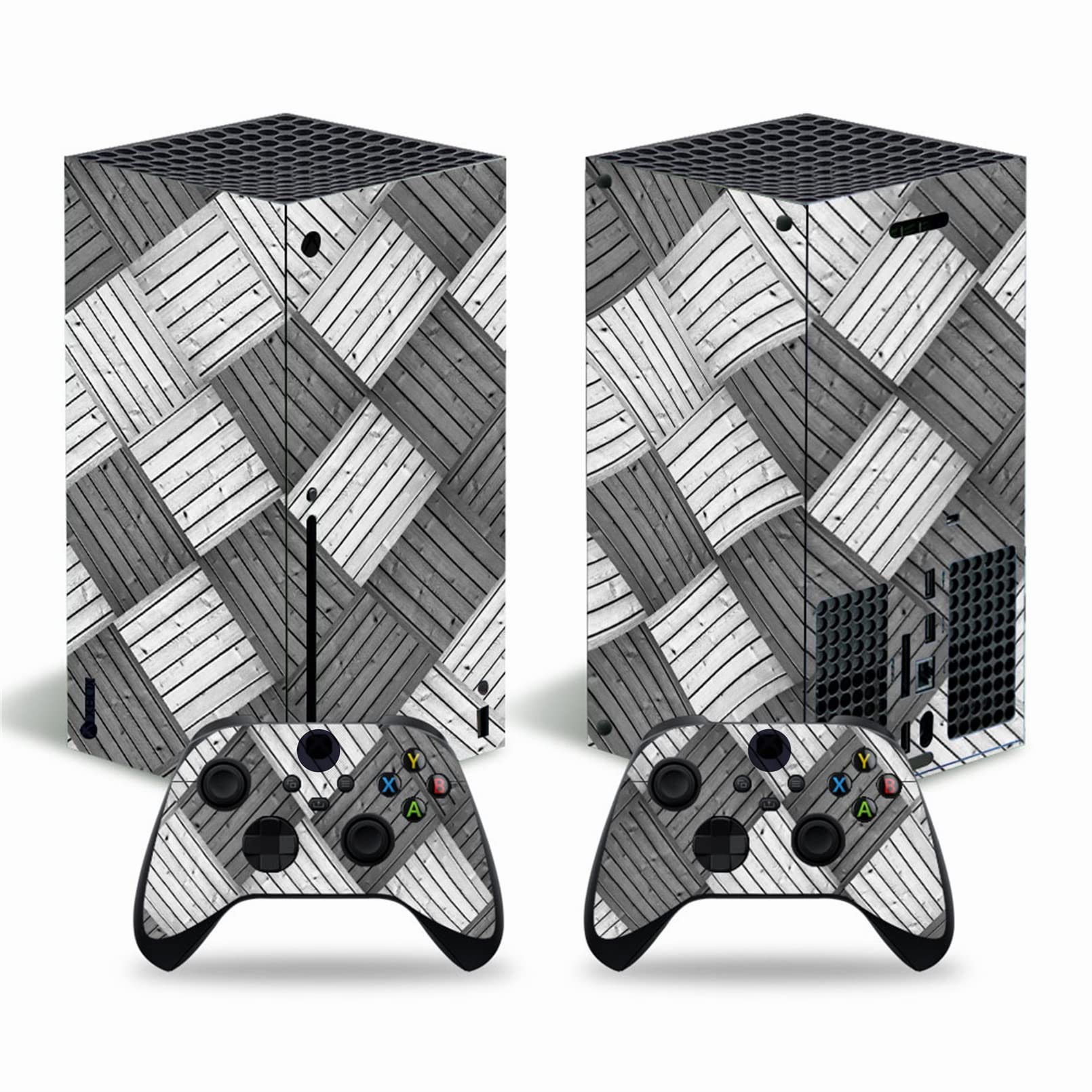 Top factory Skin Decal Protective Vinyl Skin Decal Cover for Series X Console Skins Wrap Sticker with Two Free Wireless Controller Decals 1819 Decal