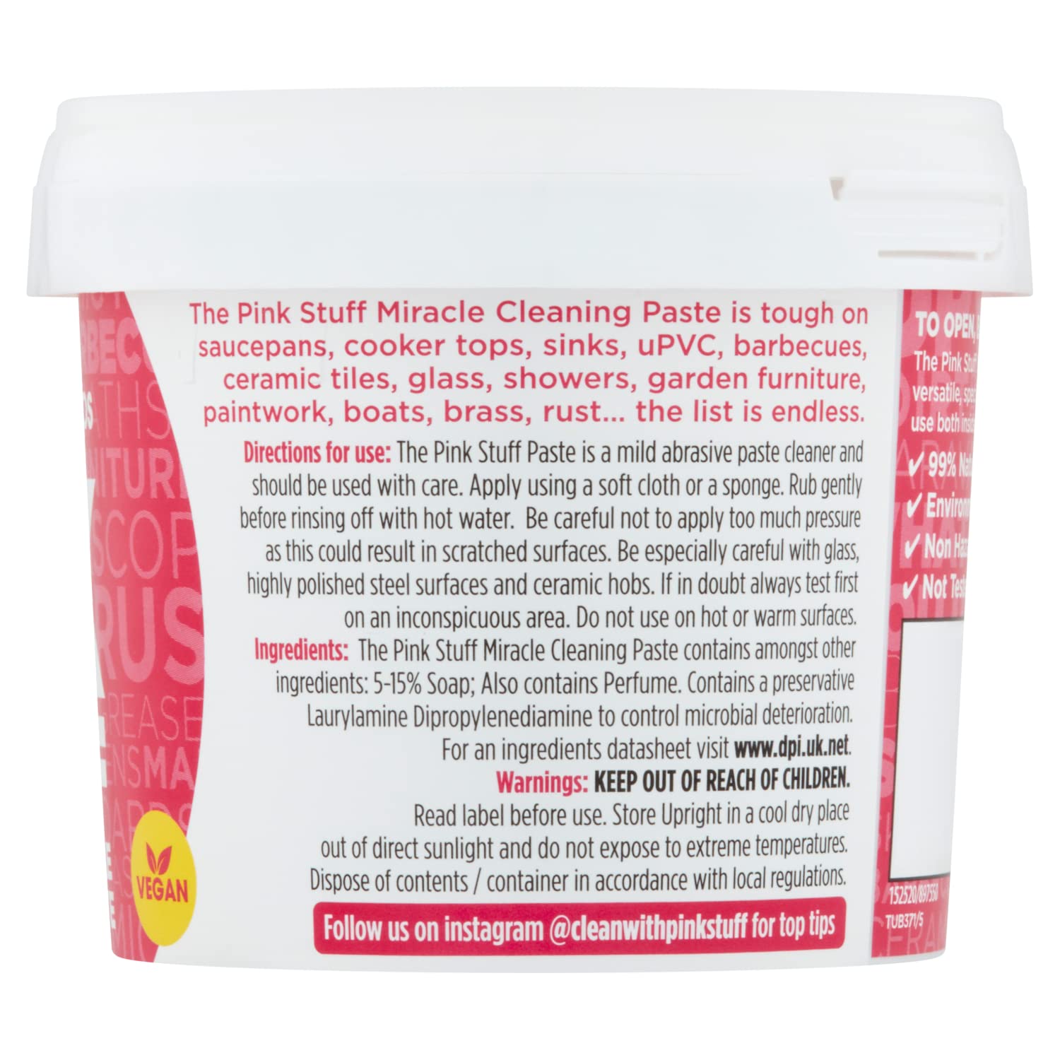 TIME TIMER Home MOD (60 Minute) Visual Timer + The Pink Stuff Miracle Cleaning Paste